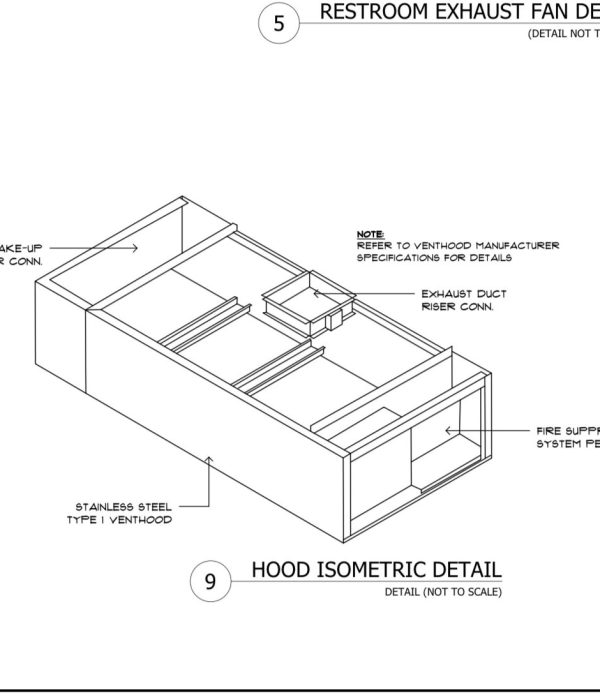 Home Kitchen Architectural Survey, Renderings in Houston